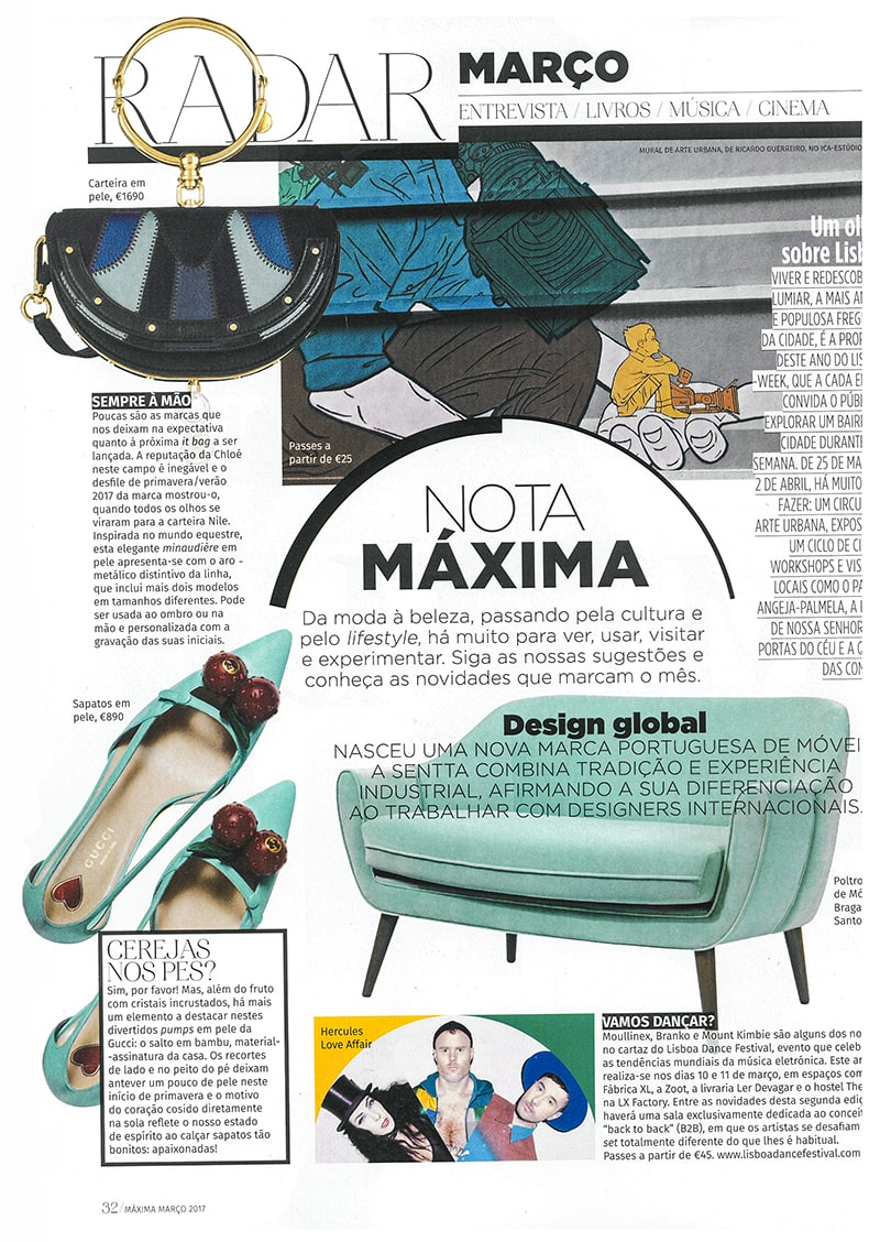 SENTTA at Maxima Magazine - Sentta.